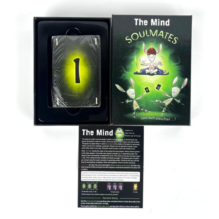 Fifty percent discount The Mind Card Game, a board game with telepathic ...
