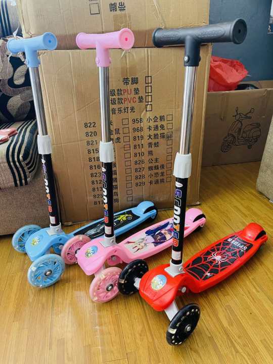 KidsSansar Kids 3 Wheeler Kick Push Scooter | Daraz.com.np