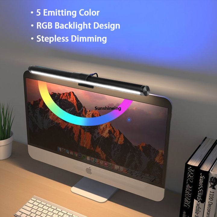 LightsLED Dimming Decoration LED Computer Light Bar DisplaysRGB ...