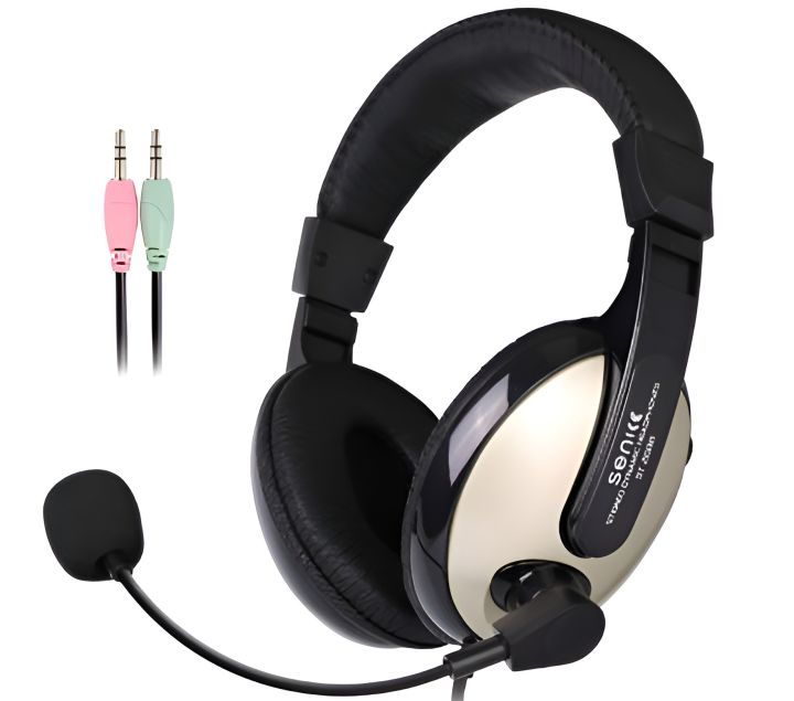 Over The Head Sen ST- 2688 Wired Headset Double Jack | Daraz.com.np
