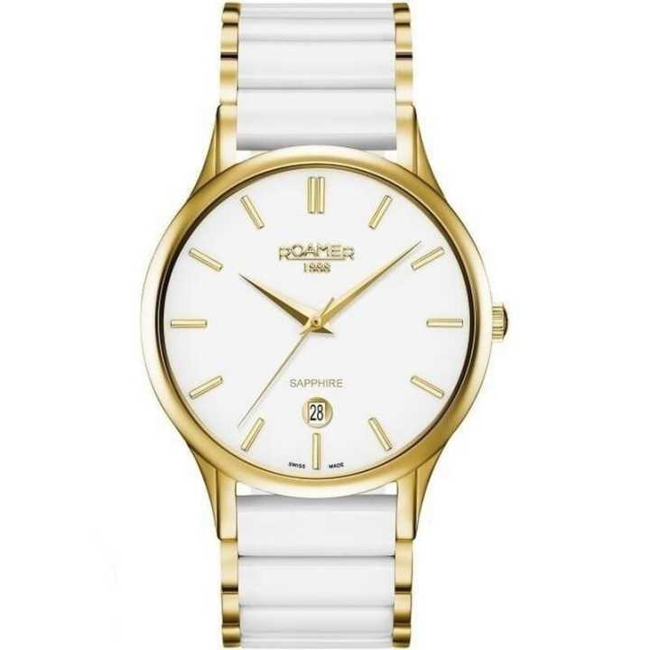 Roamer C-LINE WHITE DIAL Watch for Women 657844 48 25 60 7 YEAR ...