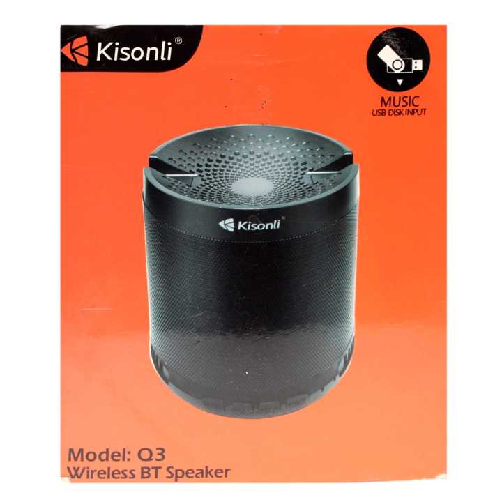 Kisonli Wireless Bt Speaker Q3 | Daraz.com.np