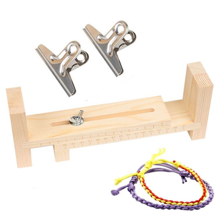 DIY Adjustable Frame Workbench Rope Weaving Jigs Wristband Maker ...