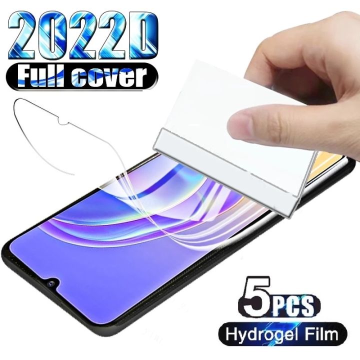 5Pcs Hydrogel Film for Vivo V29 Lite V27 V25 V23 V21 V20 V25E V27E Pro Screen Protector | Daraz ...