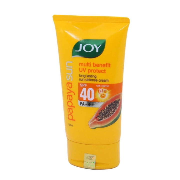 Joy Papaya Sun Protect Cream Spf 40 - 120Ml | Daraz.com.np