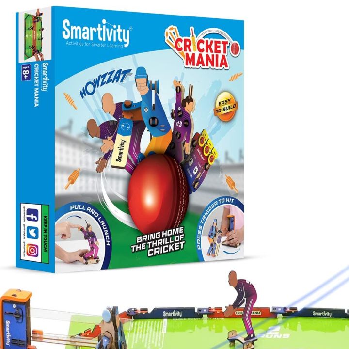 Smartivity Cricket Mania, DIY, STEM, Educational, Fun Toys for Age 8 to ...
