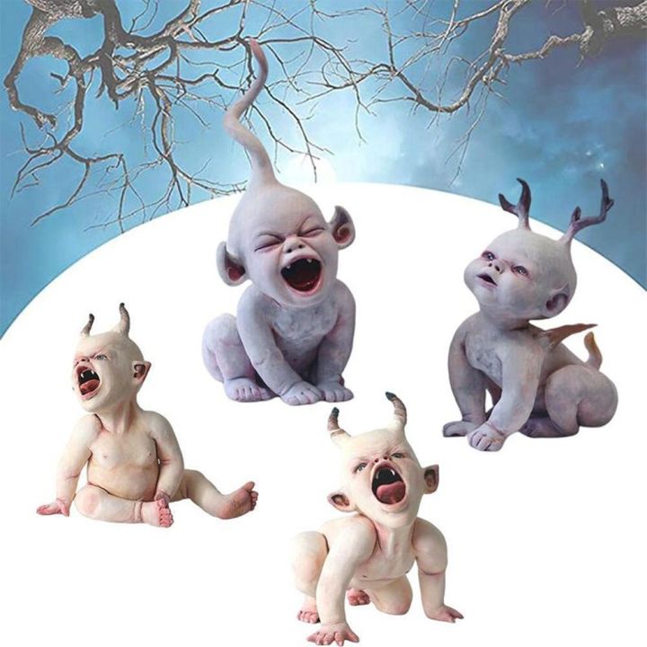 Ornaments Zombie Baby Crafts Handmade Doll Haunted Doll Ghost Horror ...