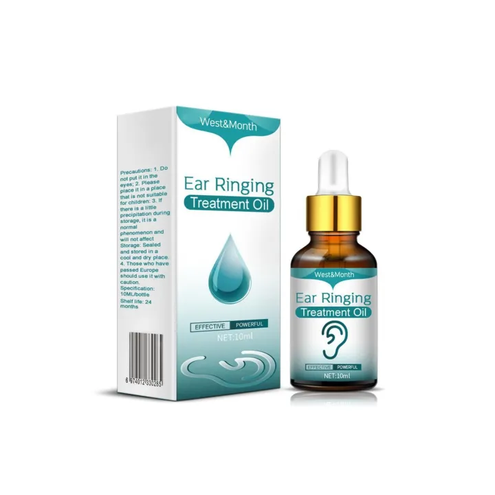 West Month Tinnitus Ear Drops relieve tinnitus, ear itching, ear pain ...