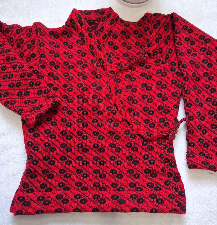 Red Woolen Full Sleeves Chaubandi Cholo for Women | Daraz.com.np
