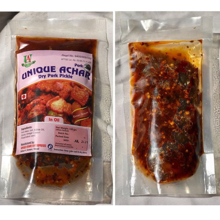 Unique Achar Pork Pickle 150 gm | Daraz.com.np