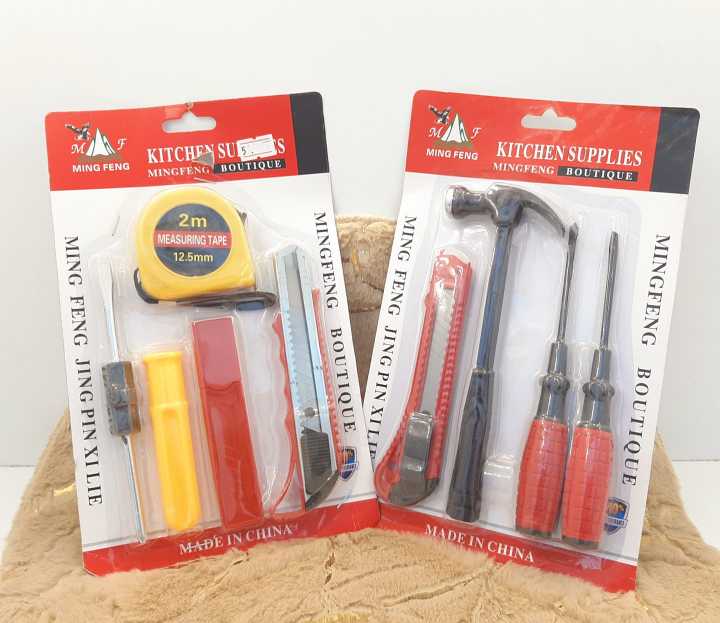 Home Toolkit Tool Set Starter Pack| Multipurpose Tool Kit/ Kits for ...