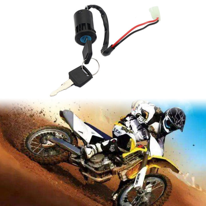 ATV Ignition Key Switch Universal 2 Wires Ignition Keys Start Switch ...