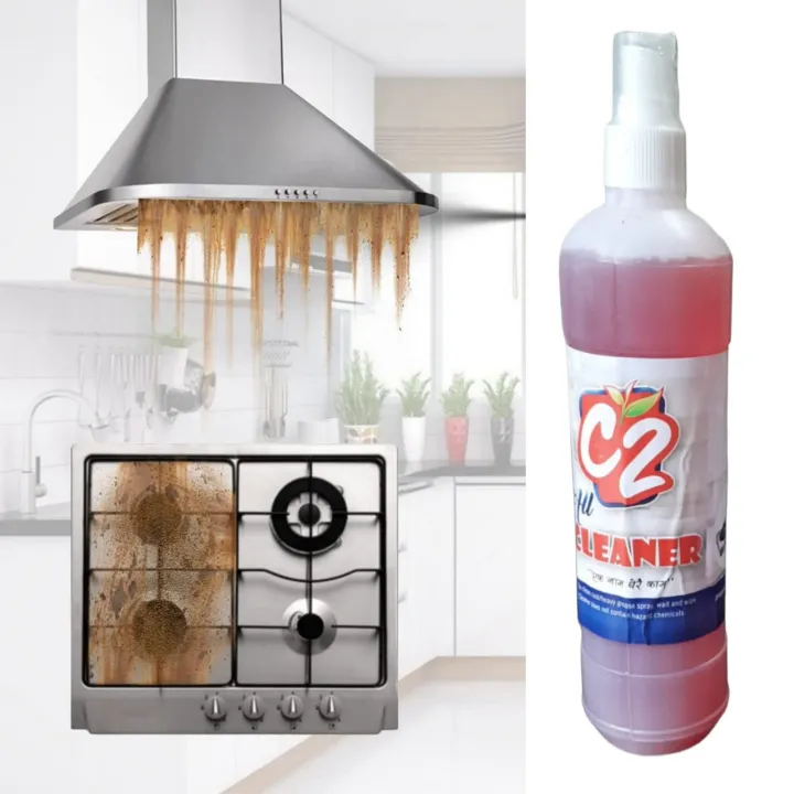 C2 Kitchen Cleaner For Cooking Stove Dirty Chimney Cookware Cleaner For ...