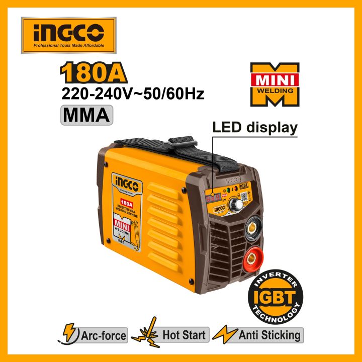 INGCO 180A/ 250A Inverter MMA welding machine | Daraz.com.np