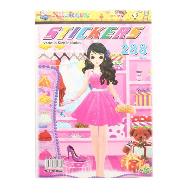 Barbie Stickers-288Pcs | Daraz.com.np
