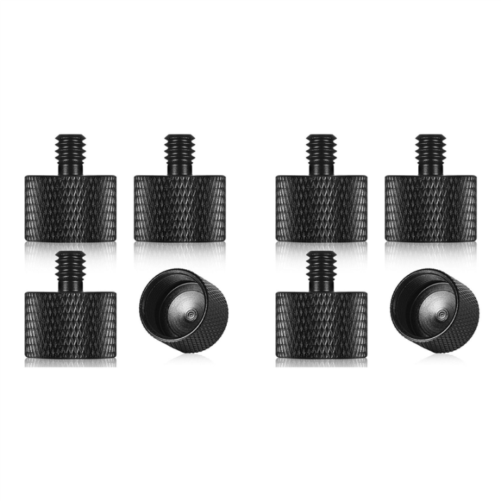 8x Mic Stand Adapter 5/8 Female to 1/4 Male for Camera Mount Tripod ...
