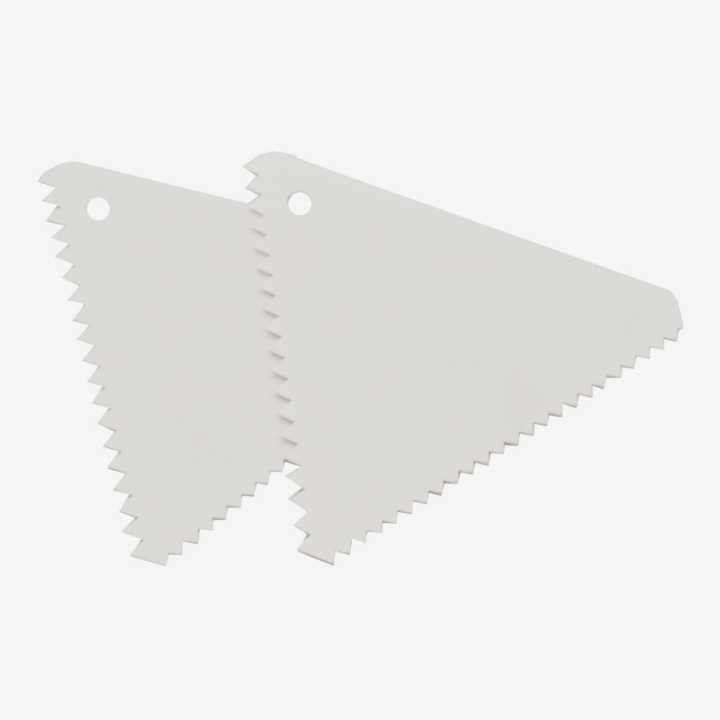 Bakers' Creation Small Baking Scrapper/ Plastic Dough Cutter ...