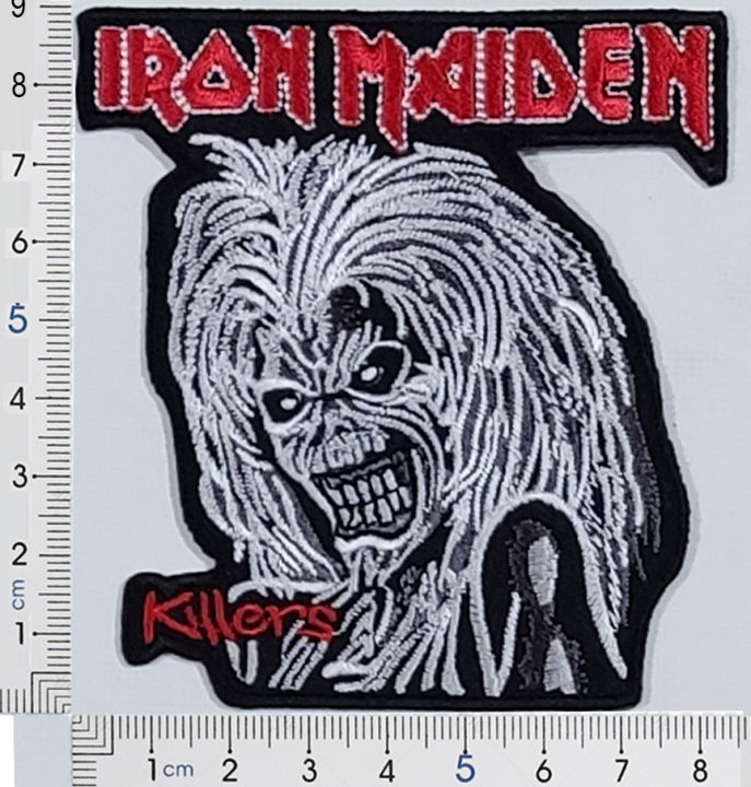 Iron Patch Iron Maiden For Clothes No Sew Good Quality Style Upgrade ...