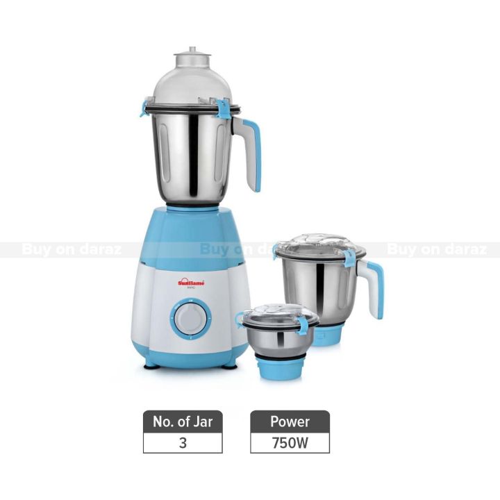 Sunflame 3 Jars Mixer Grinder (Rapid 750W) | Daraz.com.np