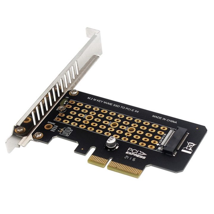 M.2 NVMe Adapter Card Support M Key Hard Disk Full Height Baffle ...