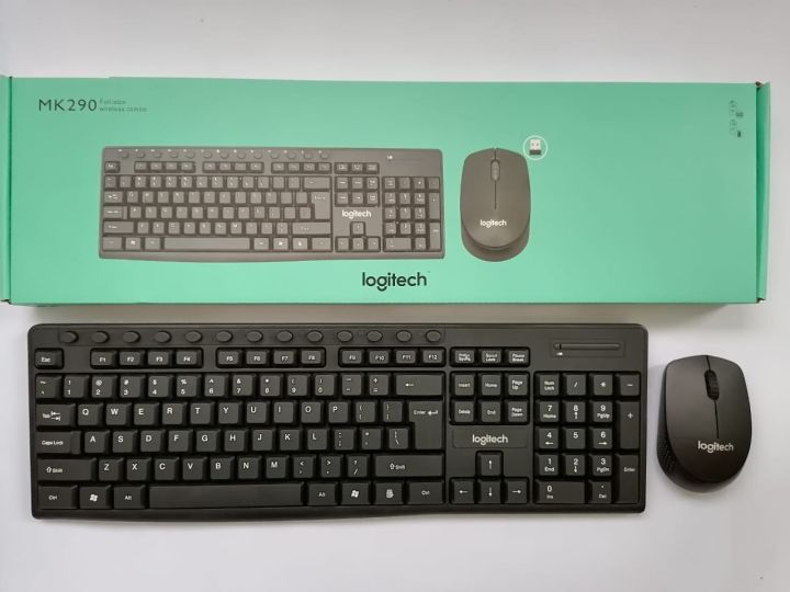Logitech Mk290 Wireless Keyboard Mouse Combo Np