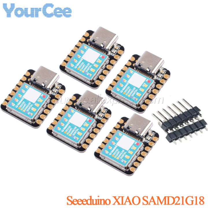5pcs/1pc Seeeduino XIAO SAMD21G18 Nano Seeed Cortex M0 32 Bit ...