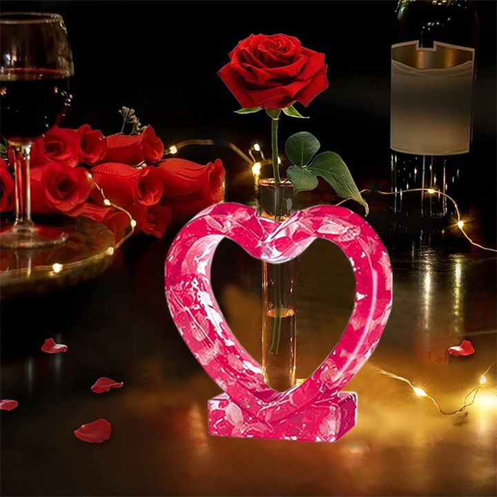 Heart Shaped Resin Molds for Plant Propagation Station, Home Decor ...