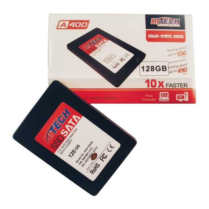 HITECH SSD SATA 3 2.5” Solid State Drive 128 GB | Daraz.com.np