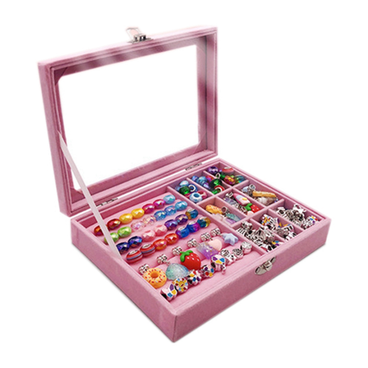 DIY Beaded Bracelet Set with Storage Box Girls Bracelet DIY Handmade ...