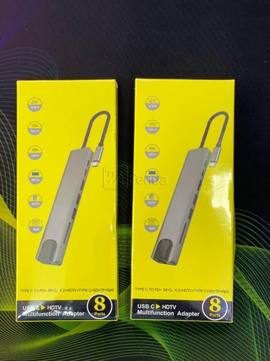 Usb C Ports8 Hdtv Multifunction Adapter | Daraz.com.np