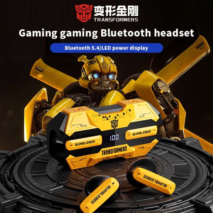 2025 New TRANSFORMERS TF-T51 Bumblebee Wireless Earphones Bluetooth Low ...