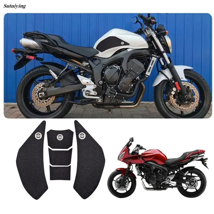 Sutuiying Motorcycle Fuel Tank Pad Anti Slip Protector Stickers Knee ...