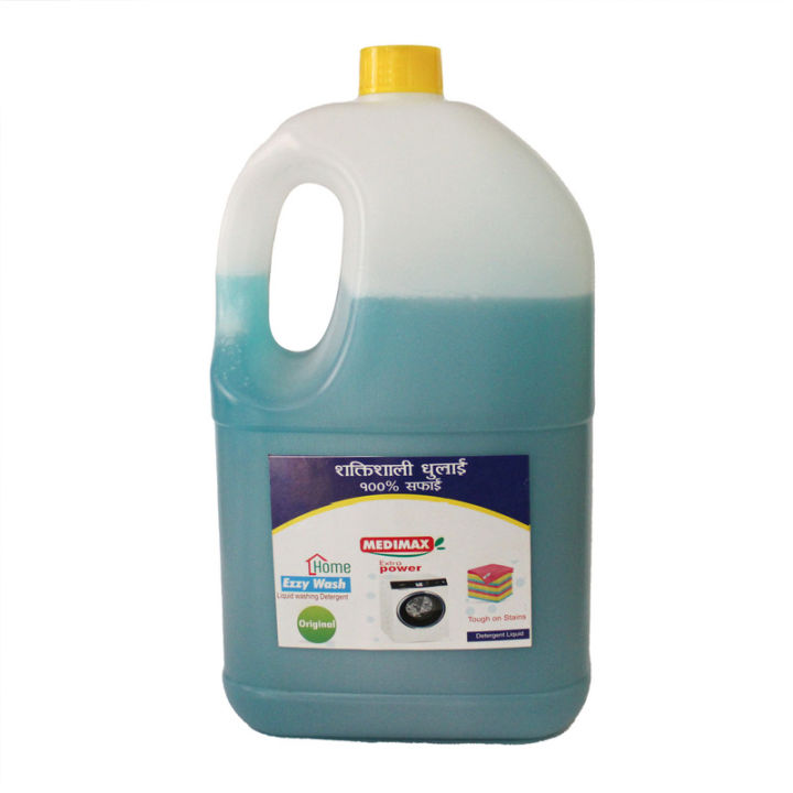 Medimax Ezzy Wash Top And Front Load Liquid Detergent 5L (Free 500ml ...