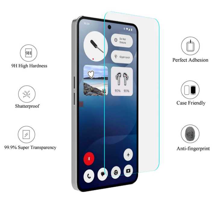 Mletubl Nothing Phone 3A / 3A Pro | CMF Phone 2/2 Pro | Tempered Glass ...