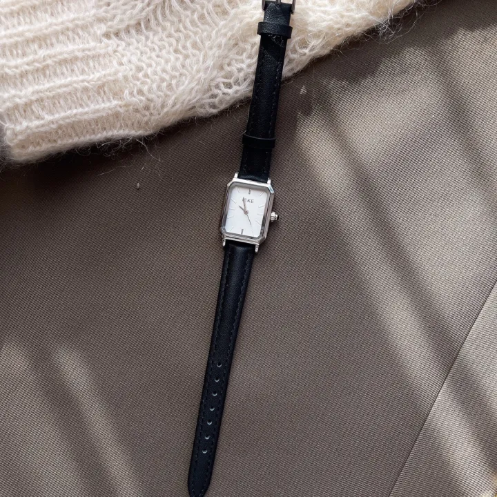 IEKE Winter Niche Korean Style ins Minimalist Design Square Watch for ...