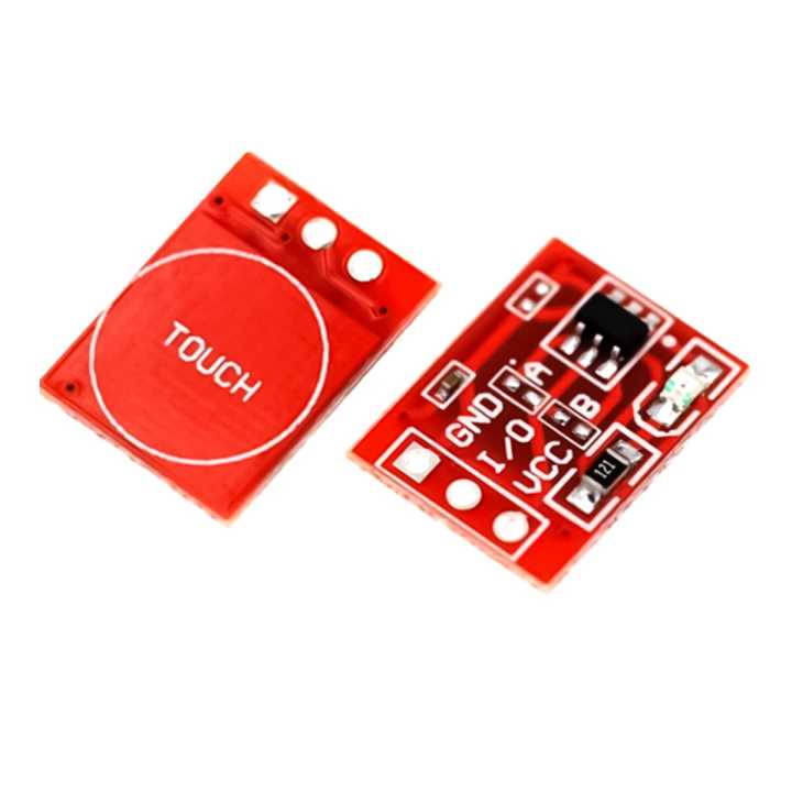 TTP223 Touch Button Module Capacitor Type Single Channel Self Locking ...