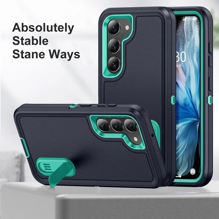 HODON Anti-Slip Bracket Phone Case For Samsung Galaxy S25 S24 S23 S22 ...