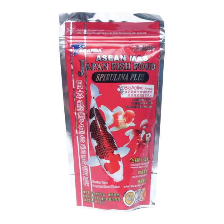 Shanda Asean Mas Japan Fish Food (Spirulina Plus) 100 Grams | Daraz.com.np