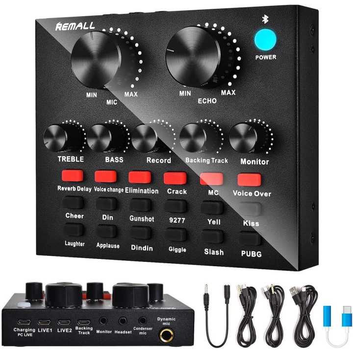 Ezeekart V8 Portable Audio Interface With Live Sound Effects | Daraz.com.np