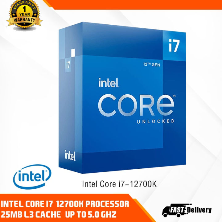 Intel Core™ i7-12700K Processor 25M Cache, up to 5.00 GHz | Daraz.com.np