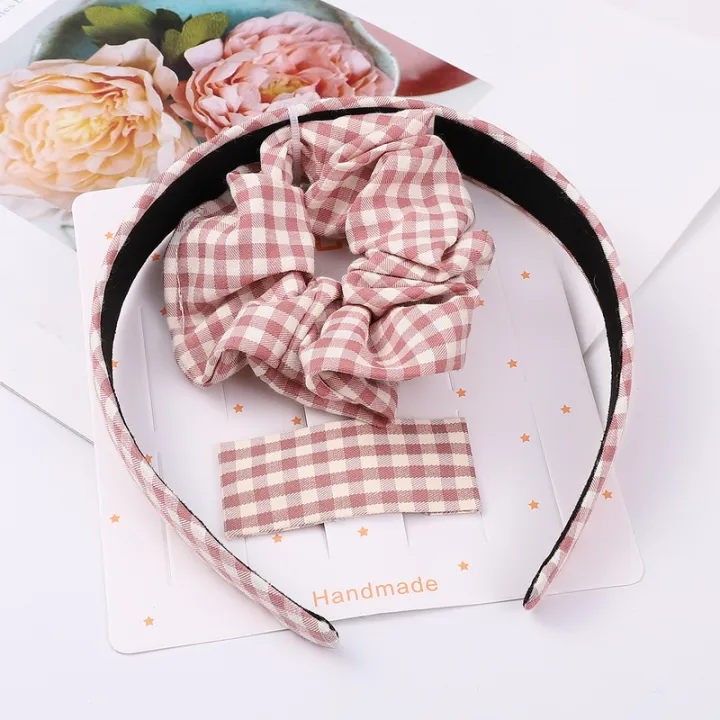 Linman 【7efc9af3】3Pcs(Hair Bands+Rope+Clip) Rope Hairgrip ...