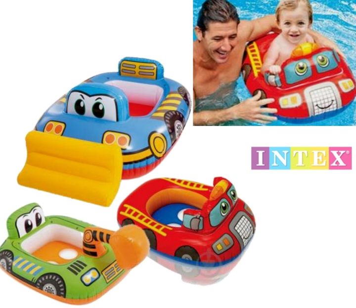 Car Pool Float for Kids, Swimming Pool Floats Boat Seats Beach Toy ...