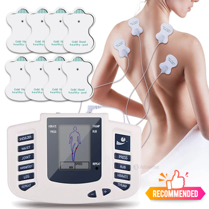 2025 NEW Digital 8Mode EMS Electrode Muscle Stimulator Pulse Meridian ...
