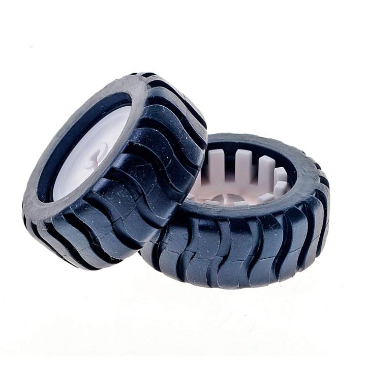 Car wheel Tyre 44mm N20 DC Gear Motor Wheel [Pack of 2] | Daraz.com.np