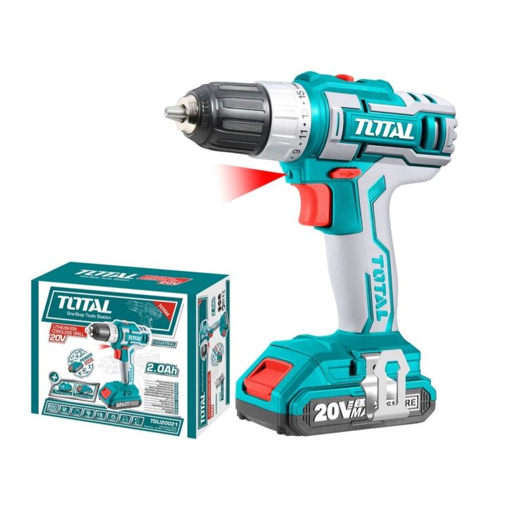 Total Lithium-Ion cordless drill 20V TDLI200215 | Daraz.com.np