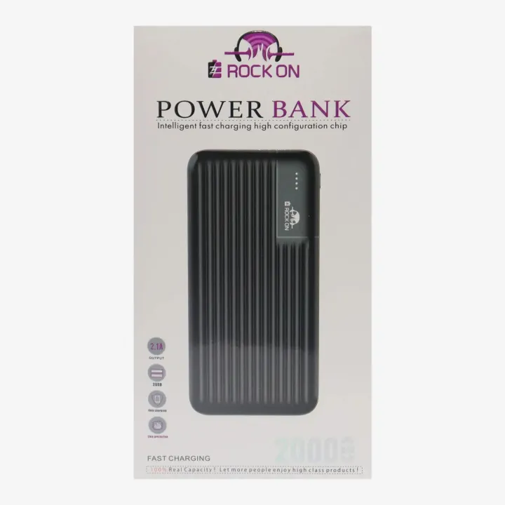 Rock On Power Bank 20000Mah Type | Daraz.com.np