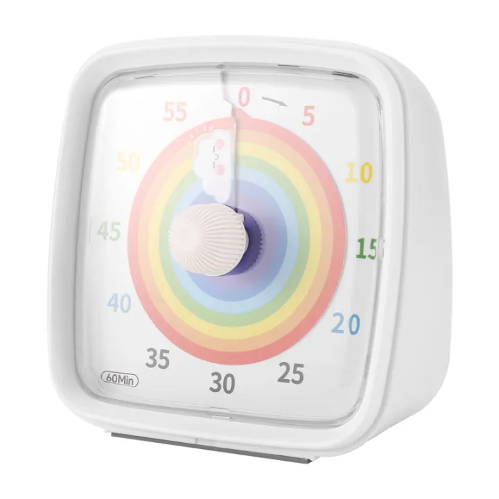60-Minute Visual Timer with Night Light, Countdown Timer,Pomodoro Timer ...