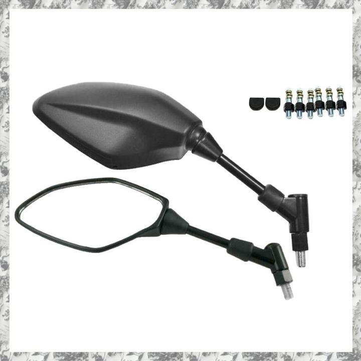 CGearuppt Motorcycle Rearview Mirror Rear View Mirror for MT-07/FZ-07 ...