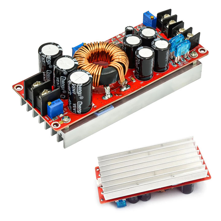 1200W 20A DC Converter Boost Step-up Power Supply Module IN 8-60V OUT ...