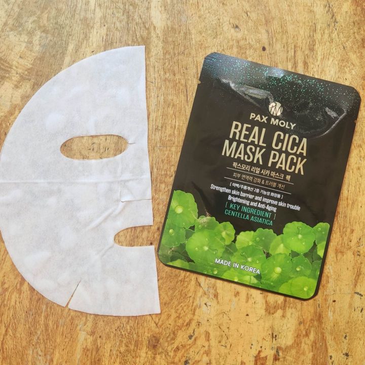PAX-MOLY Real Cica Mask Pack 1 sheet(pack of 5) | Daraz.com.np
